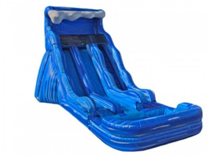 17ft Tall Dual Lane Wave Wet Slide - Big Fun Wilmington DE